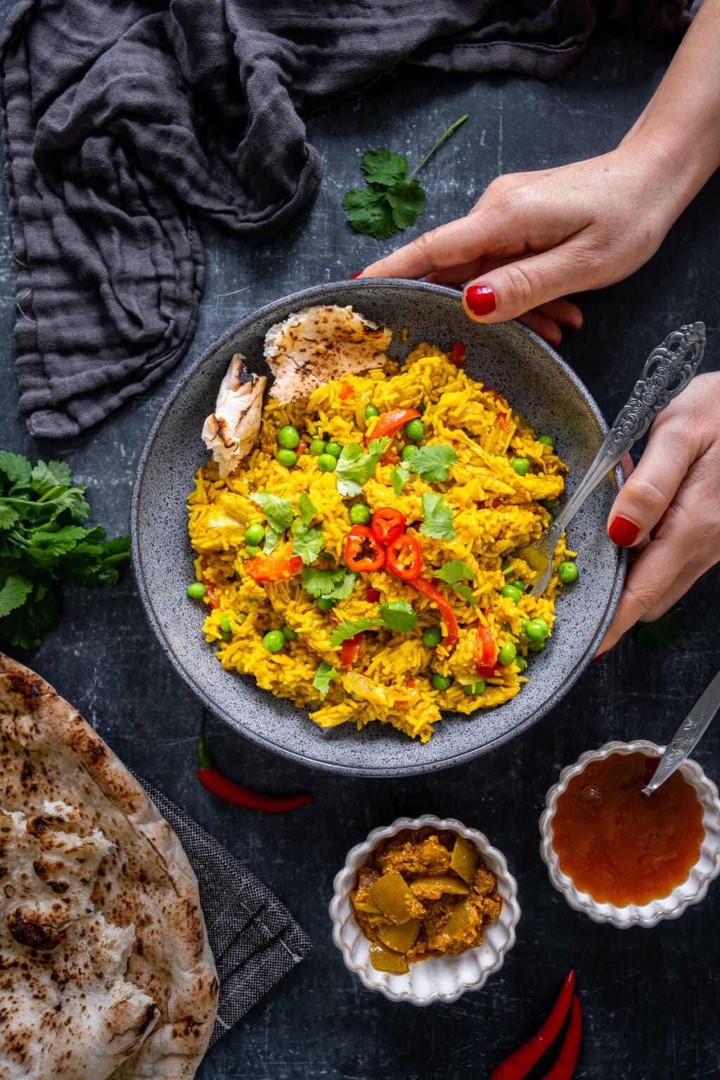 Leftover Turkey Biryani - Easy Peasy Foodie