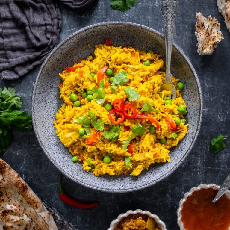 Leftover Turkey Biryani - Easy Peasy Foodie