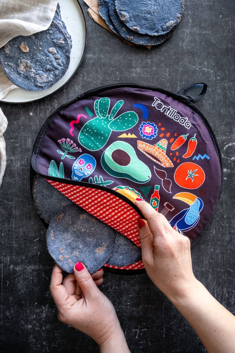 Blue Corn Tortillas - Easy Peasy Foodie