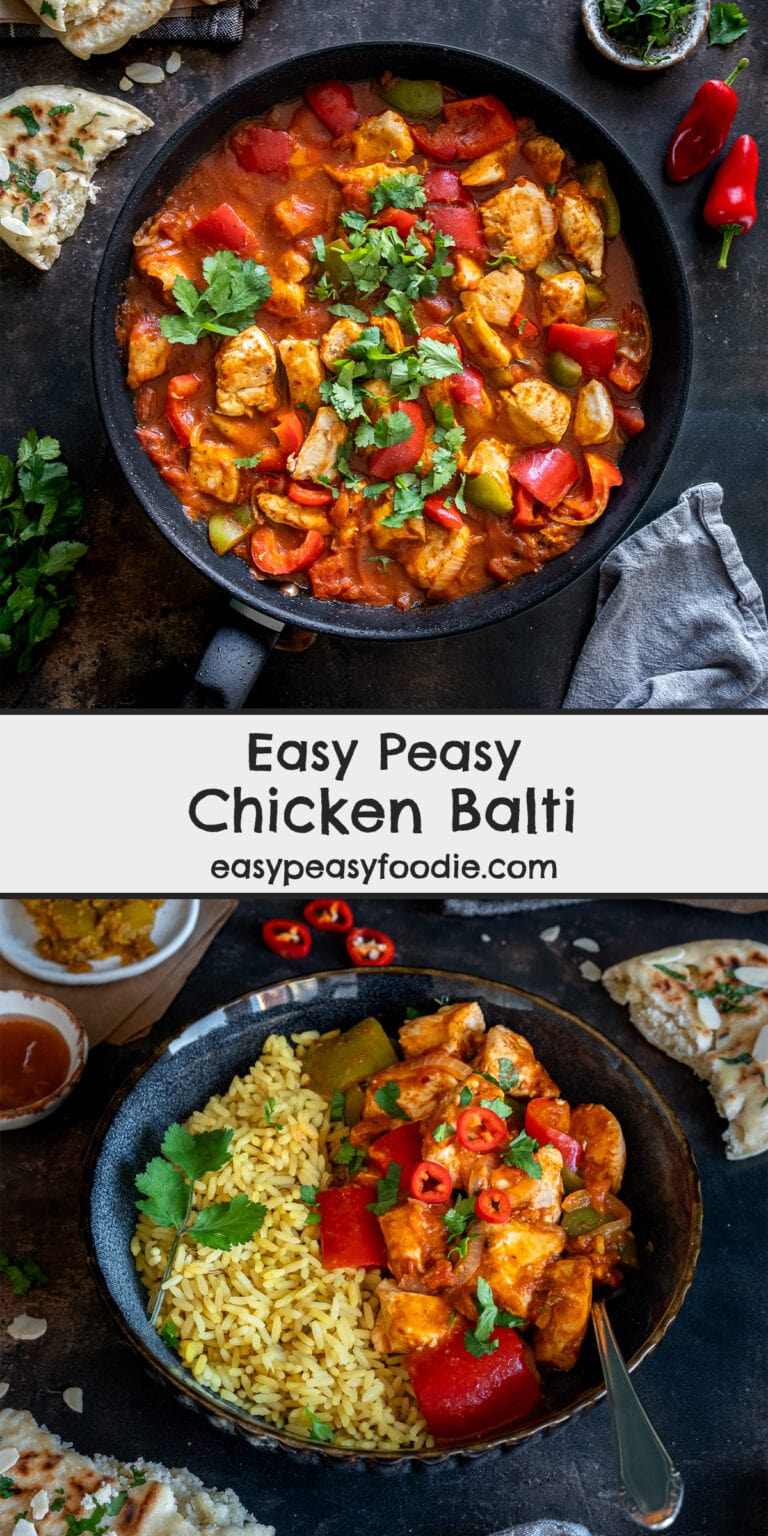 Easy Chicken Balti - Easy Peasy Foodie