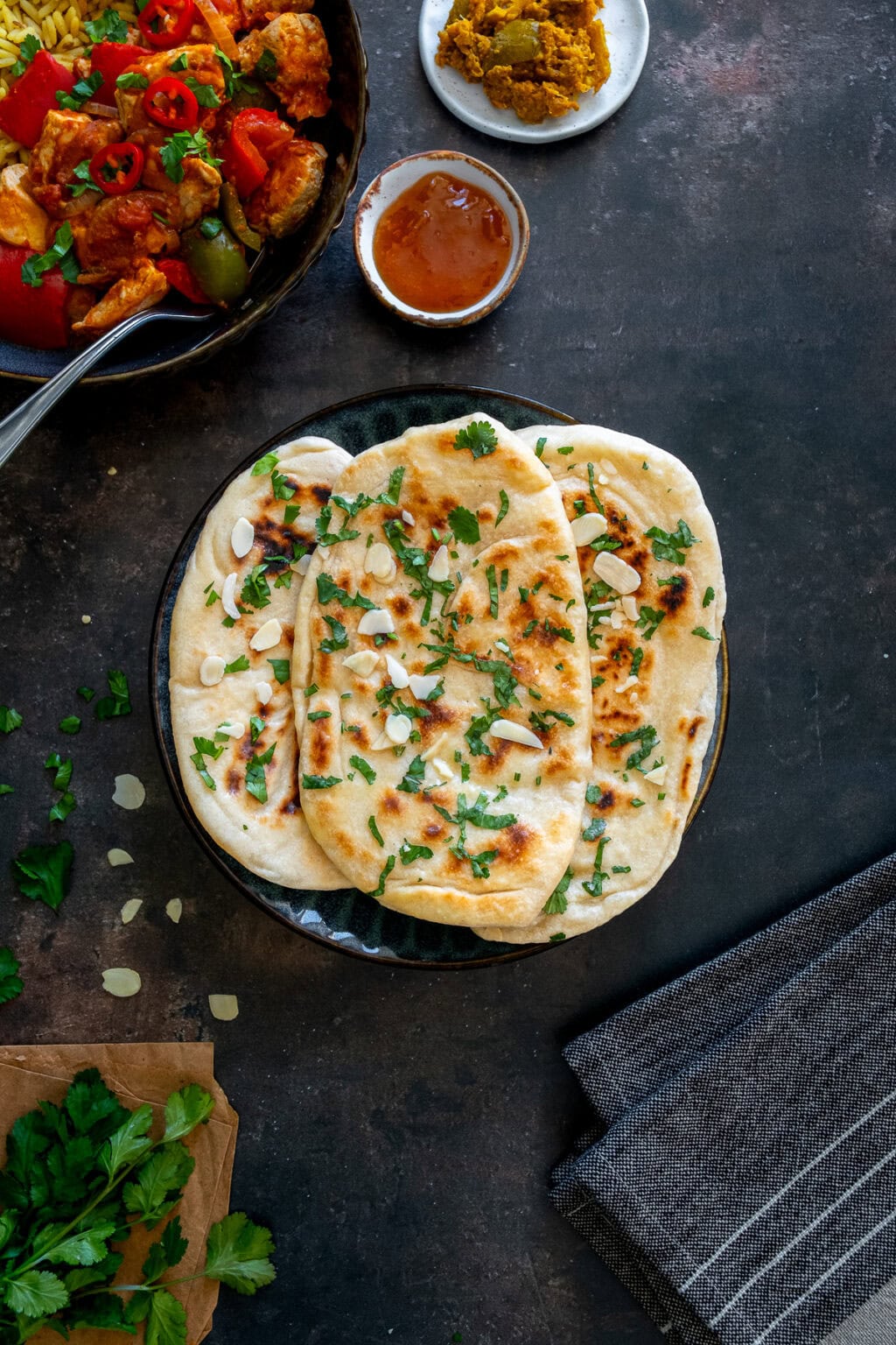 Easy Homemade Peshwari Naan - Easy Peasy Foodie