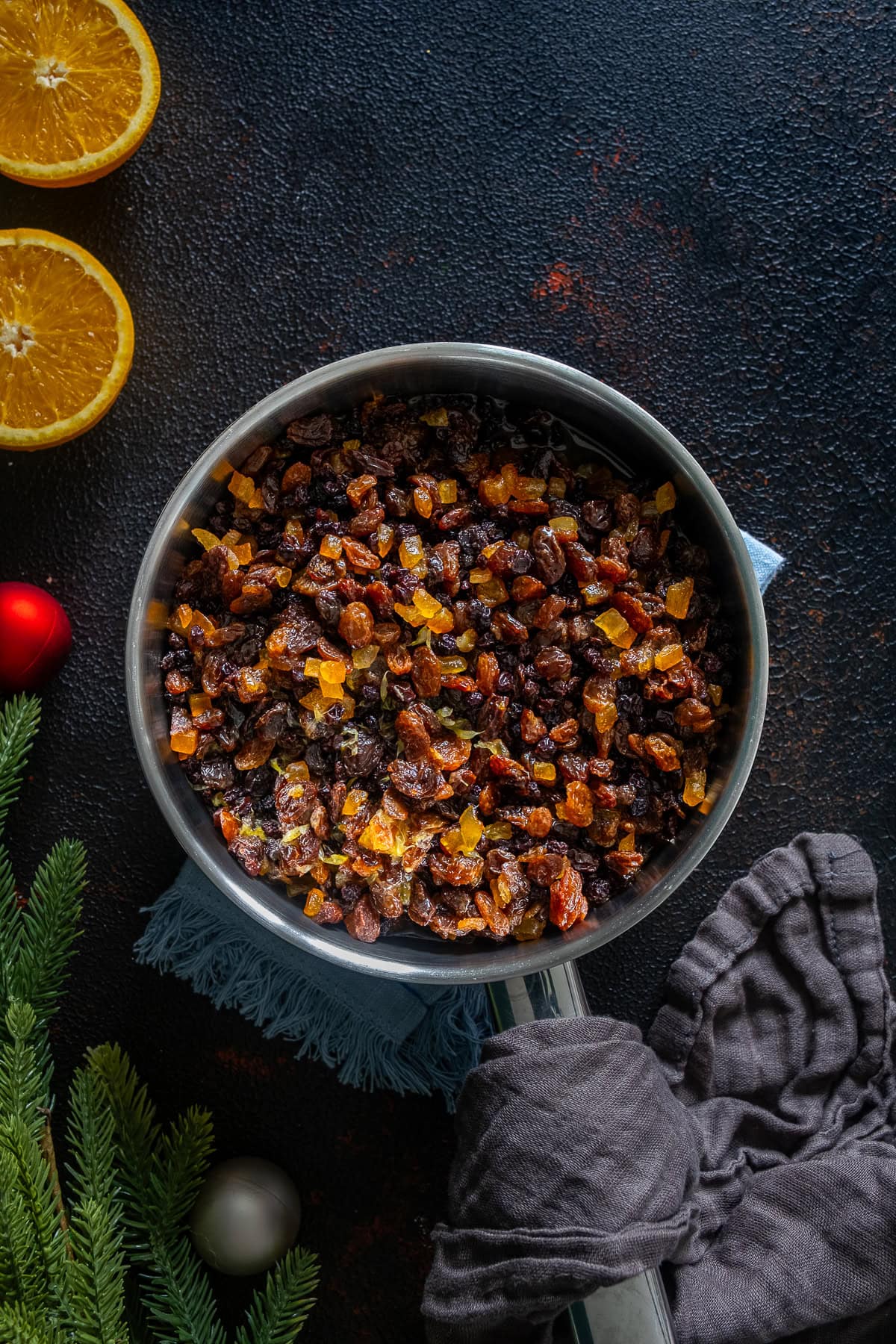 Easy Square Christmas Cake - Easy Peasy Foodie