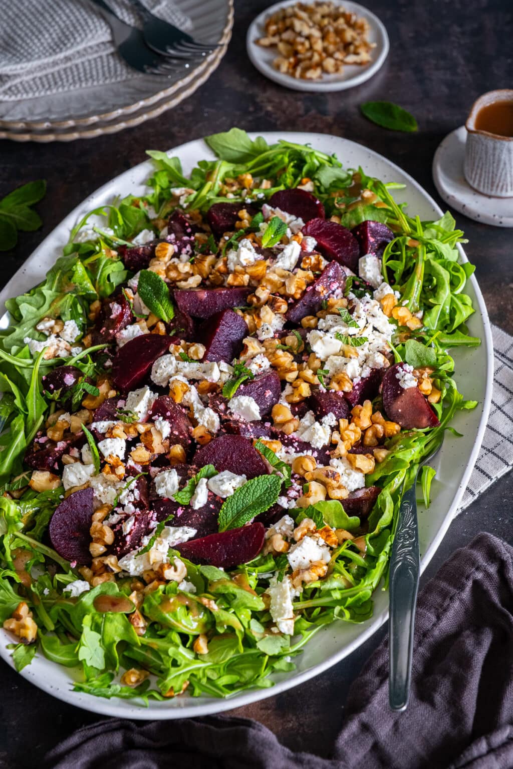 Easy Beetroot Salad - Easy Peasy Foodie
