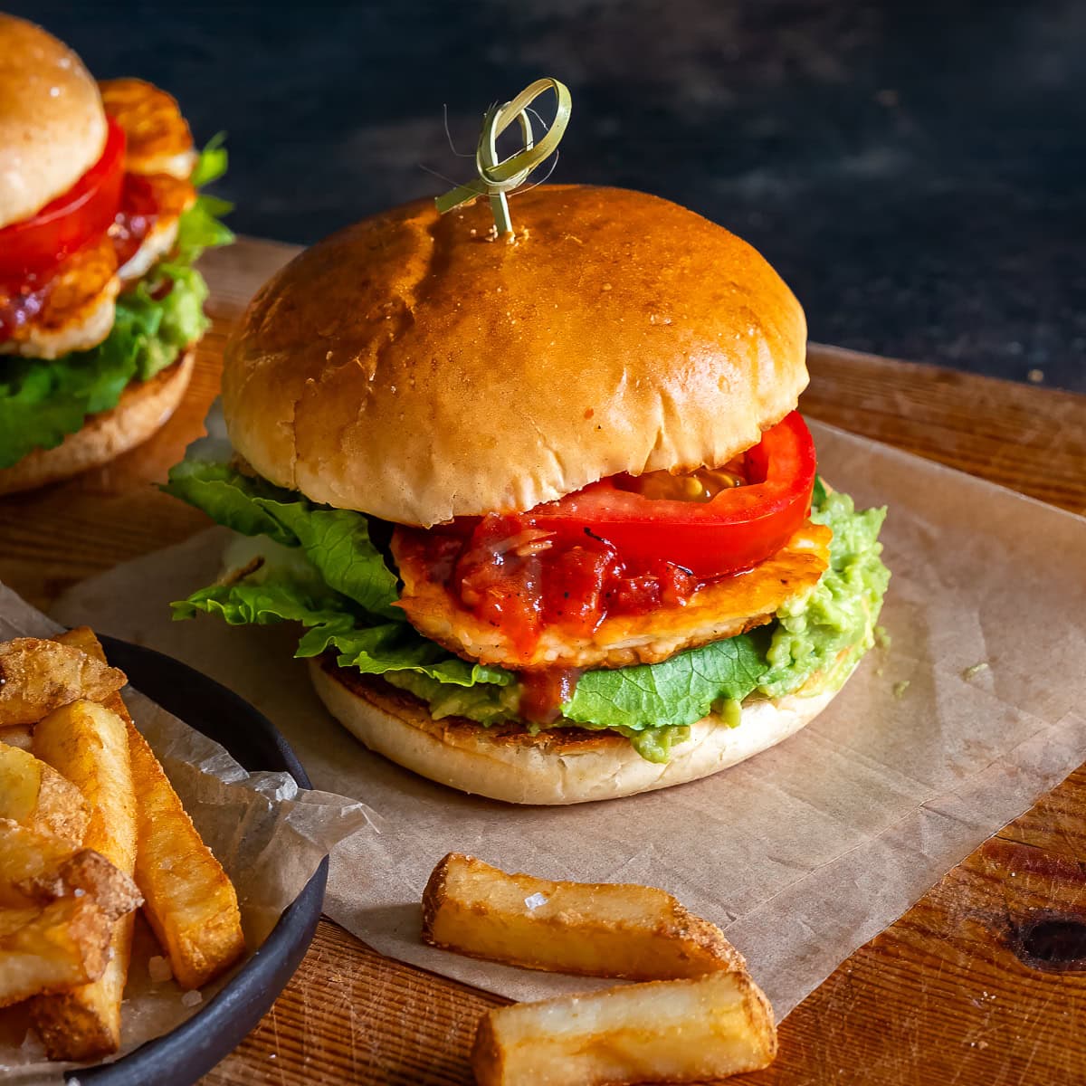 Halloumi Burgers - Easy Peasy Foodie